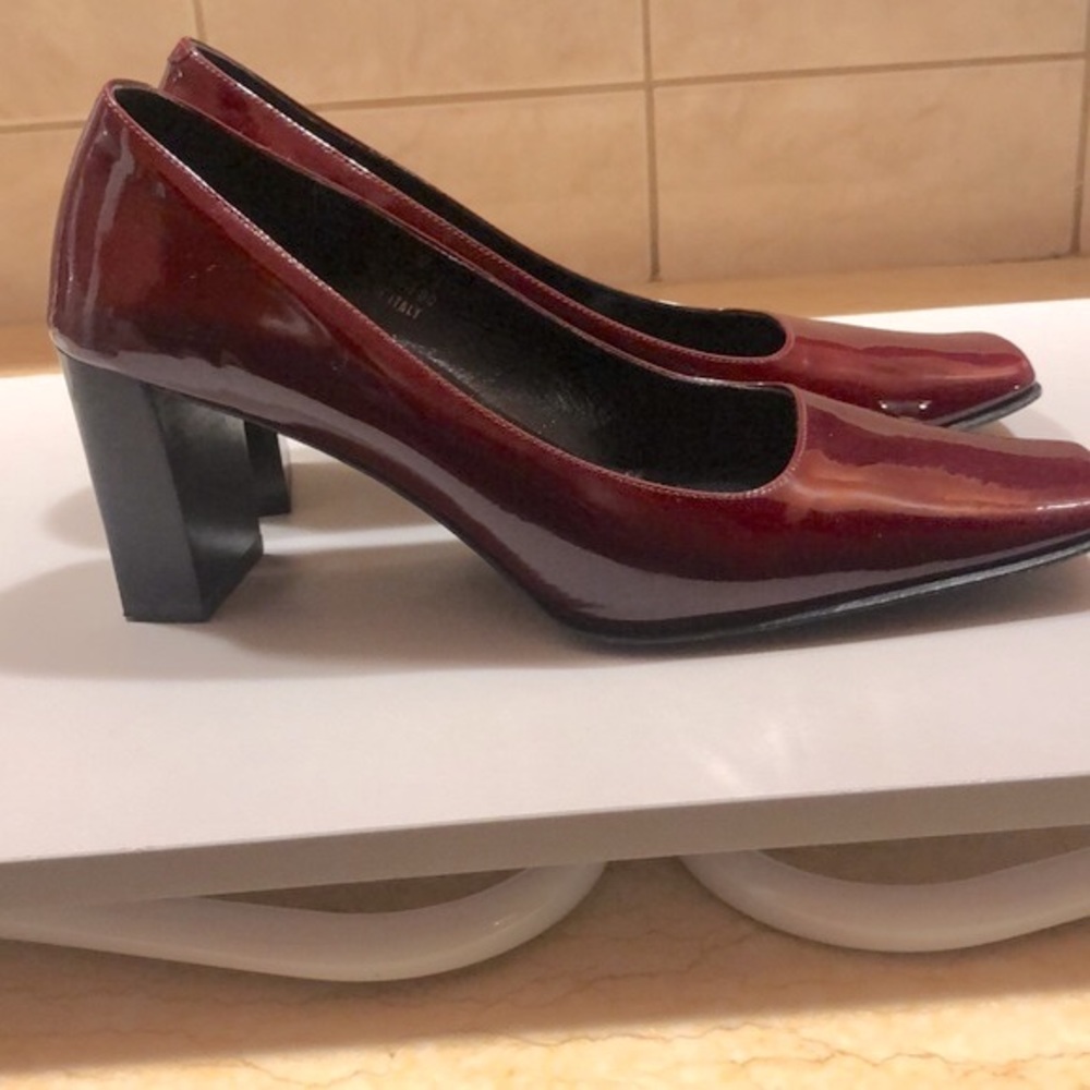 Coach Heels- Burgundy - Gem